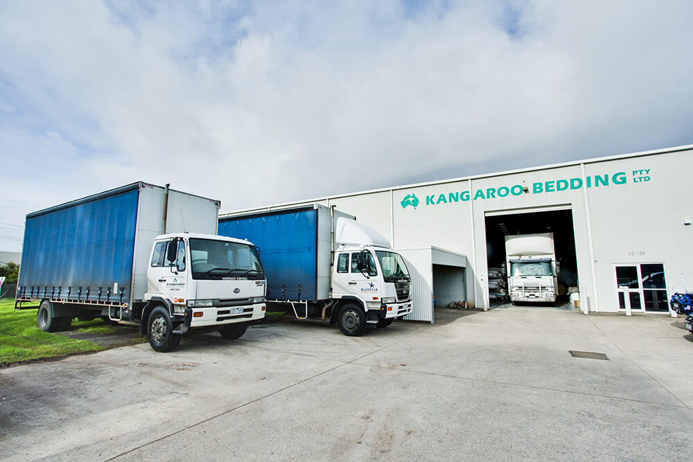 Kangaroo Bedding Exterior - Mattresses Melbourne - Kangaroo Bedding PTY LTD